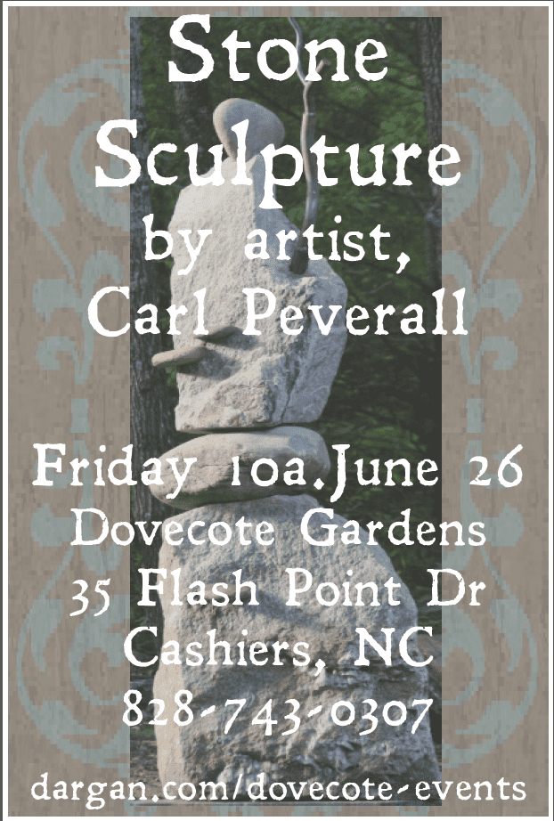 Atmospheric Sculpture Lecture Friday, June 26 10 am at Dovecote CARL ...